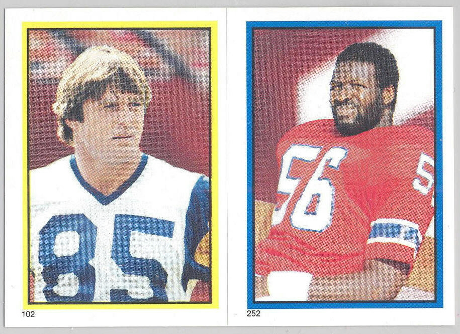 1984 Topps Football Stickers 1-283 You Pick! | eBay