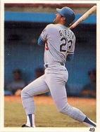 1989 Red Foley Baseball Stickers #1-130 + Cover Cards #1-32 You Pick ...