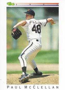 1992 Classic Series I White & Series II Blue Baseball Cards 1-100 You ...